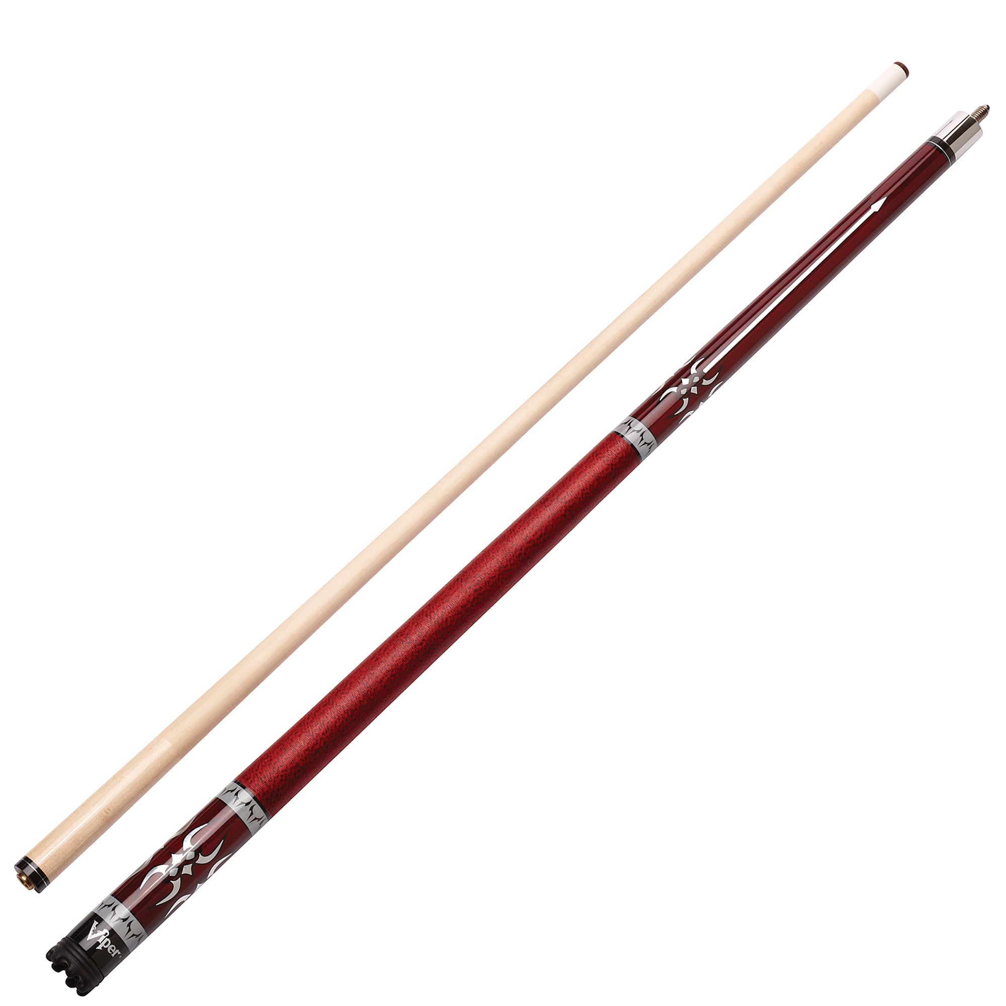 Viper 50-1353 Sinister Red Wrap Billiard/Pool Cue Stick